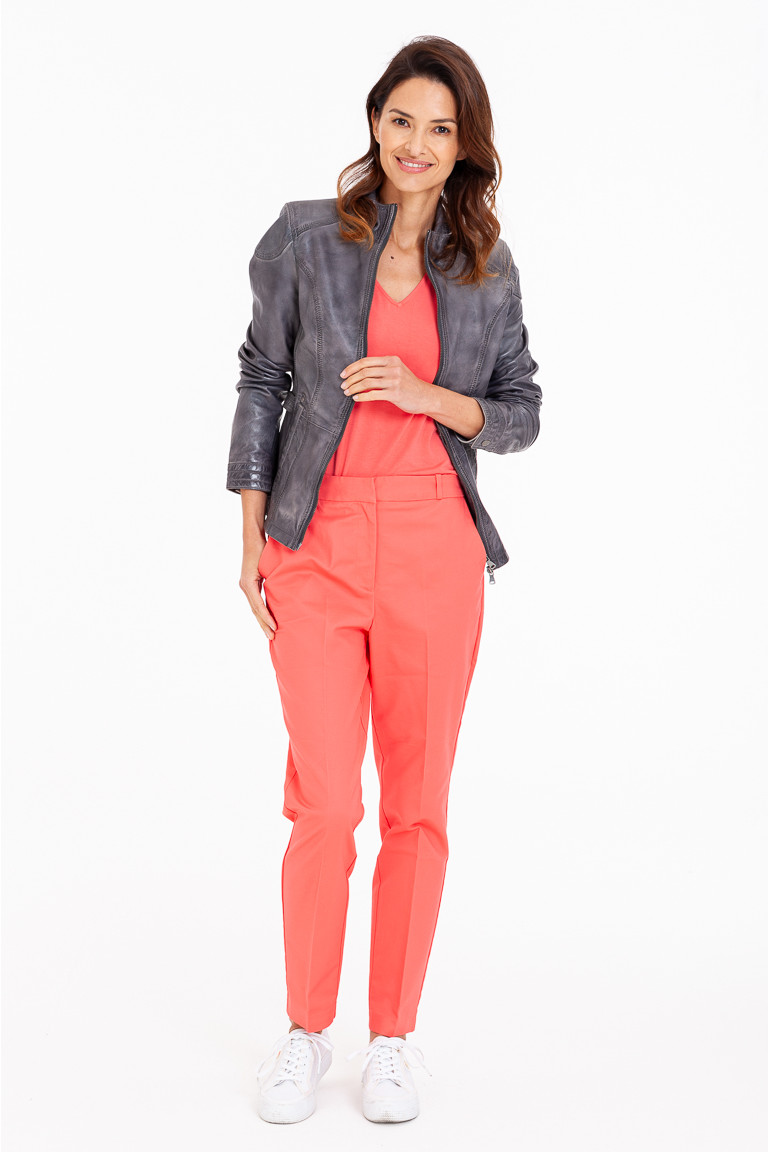 Dámská bunda kůže jehnětina RENEA | Kara