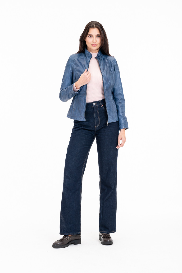 Dámská bunda kůže jehnětina RENEA | Kara